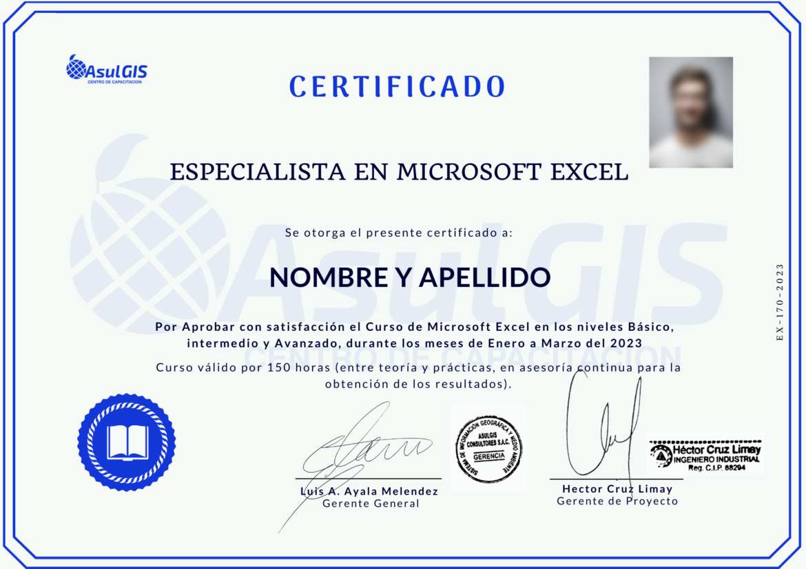 EXCEL Completo - AsulGIS